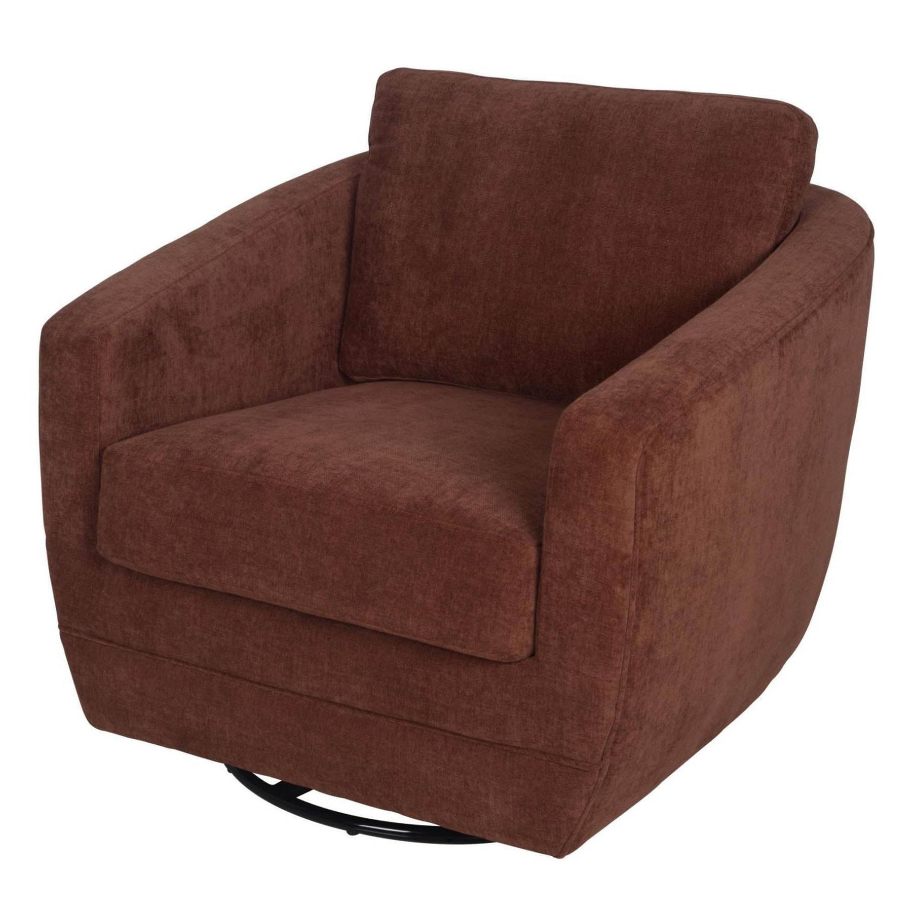Baltimo Swivel Glider - Deep Rust | InSTYLE Home & Rugs