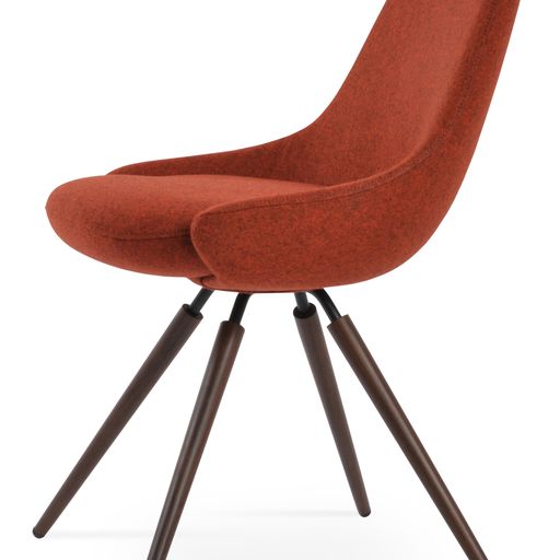 Gazel Carrot Swivel Chair | InSTYLE Home & Rugs | Modern Dining Chairs